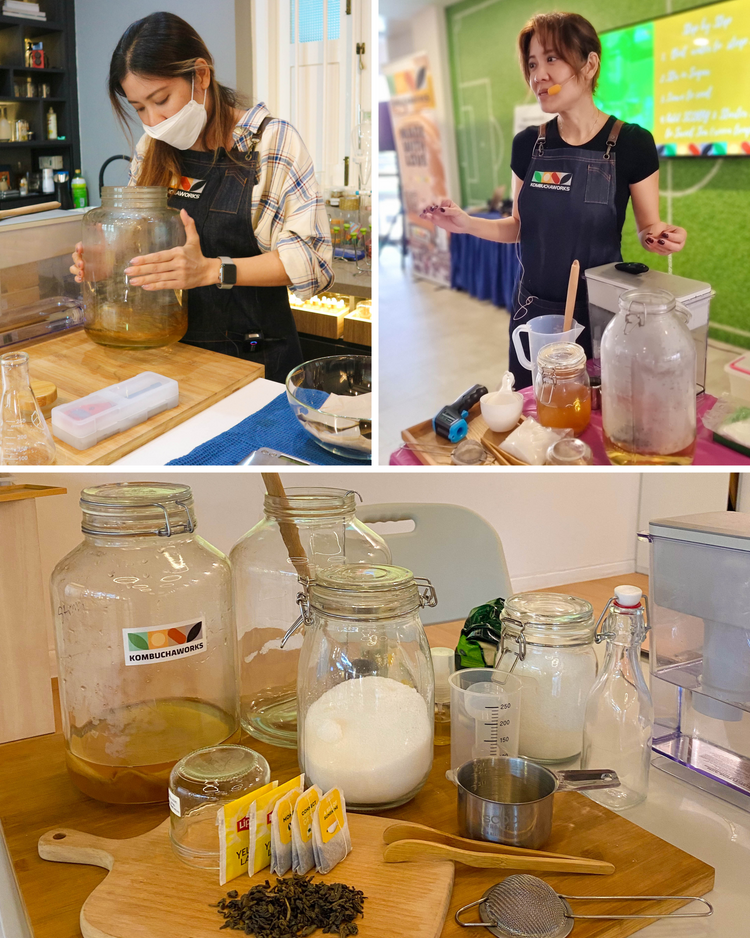 Kombucha Workshops Singapore | Brew Your Own with Kombucha Works